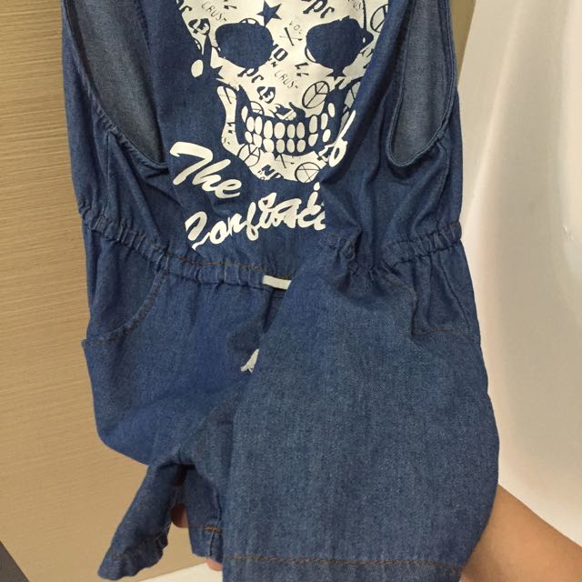 Suspender pant, Women's Fashion, Bottoms, Jeans & Leggings on Carousell