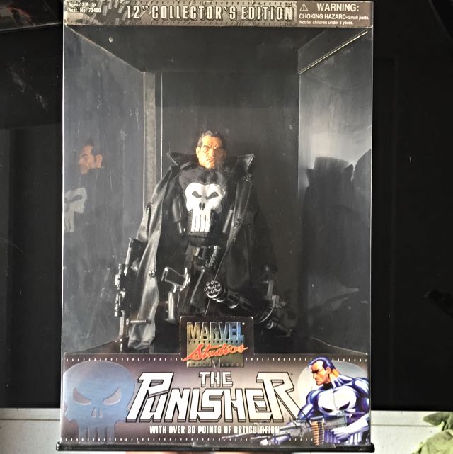 The Punisher Marvel Studios 12 Inch Collector's Edition Loose, Hobbies ...