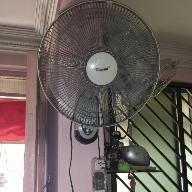 Toyomi Fan (Hanging Wall Fan) , Furniture & Home Living, Lighting ...