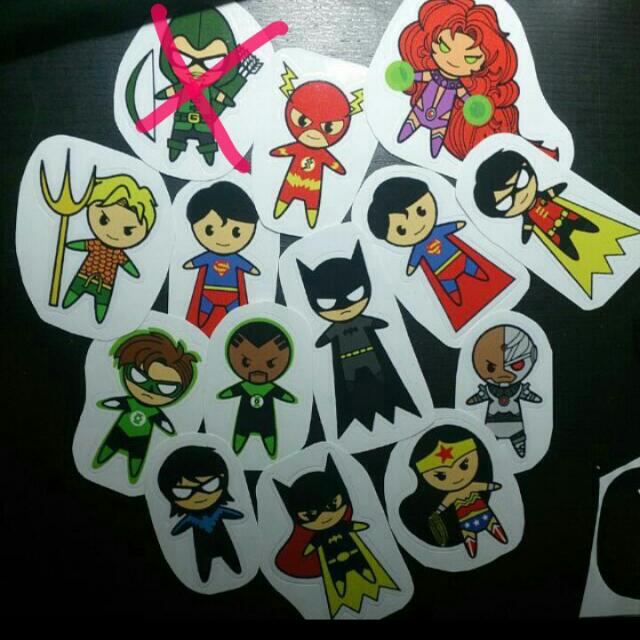 JUSTICE LEAGUE stickers! From DC COMICS, Furniture & Home Living, Home ...