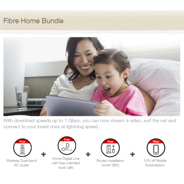 Singtel 500mbps Fibre Broadband Transfer + Waiver, Everything Else on ...