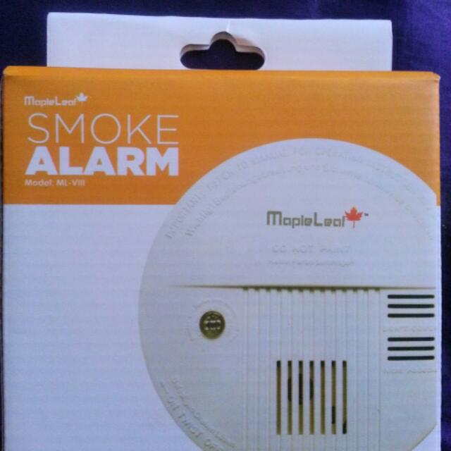Smoke Alarm ML-VIII Maple Leaf Fire Safety Hazard , Everything Else on ...