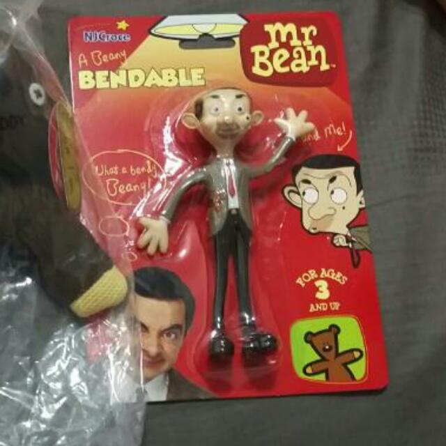 Mr Bean Bendable Figure, Hobbies & Toys, Toys & Games on Carousell