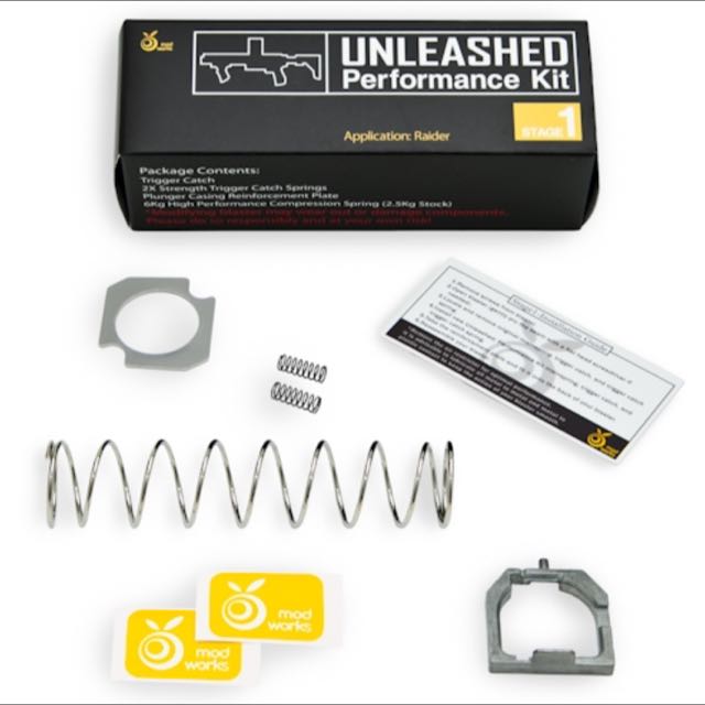 Orange Mod Works Unleashed Performance Stage 1 Kit For Nerf Raider ...
