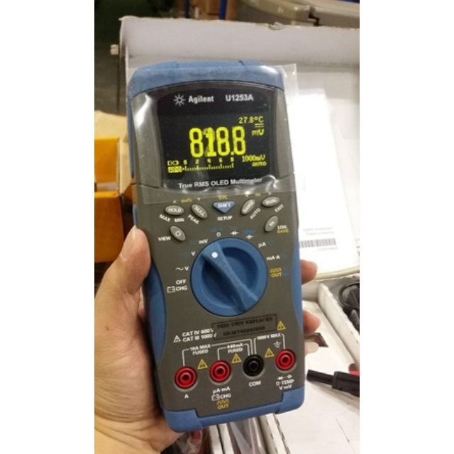 U1253A Handheld Digital Multimeter, 4.5-digit, Organic LED Display ...