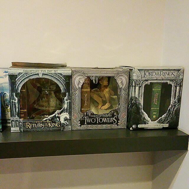 Lord Of The Rings Complete Trilogy Box Sets Comes With Limited Edition ...