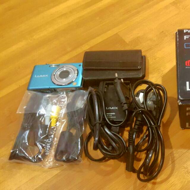 Panasonic Lumix Fs6 Blue Digital Camera, Computers & Tech, Parts ...