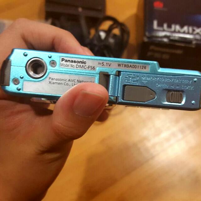 Panasonic Lumix Fs6 Blue Digital Camera, Computers & Tech, Parts ...