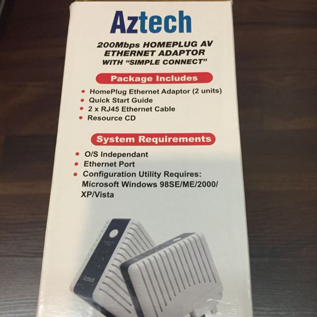 Aztech Powerline Networking, Computers & Tech, Parts & Accessories ...