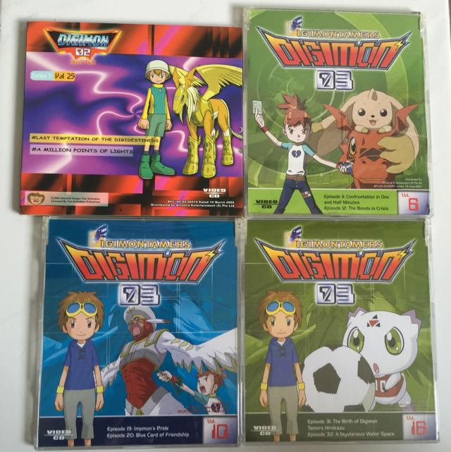 Digimon VCD, Hobbies & Toys, Memorabilia & Collectibles, Vintage ...