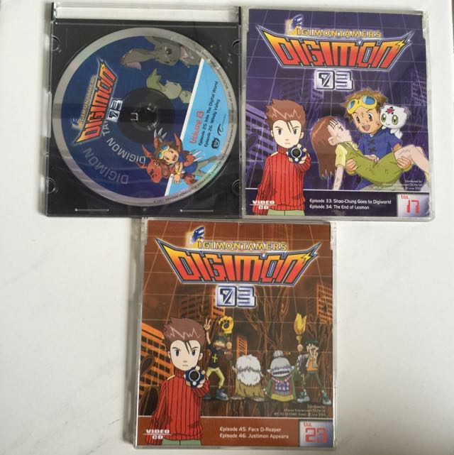 Digimon VCD, Hobbies & Toys, Memorabilia & Collectibles, Vintage ...