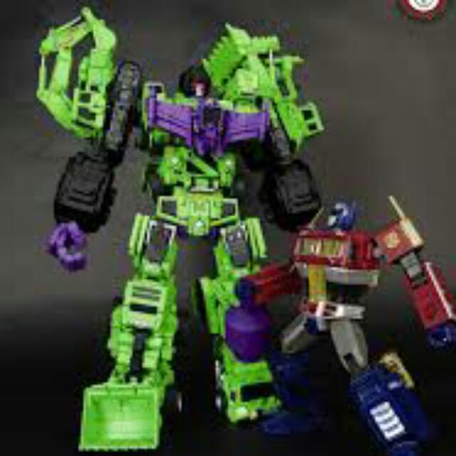 Transformers Generation Toy GT-01 Gravity Builder Devastator ...