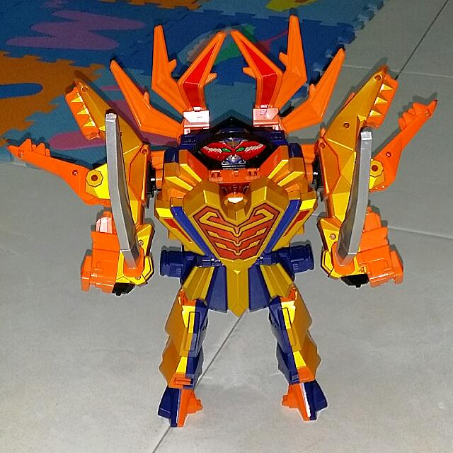 Shinkenger Ebi Origami Daikai-oh Samurai Claw Zord DX Original Japanese ...