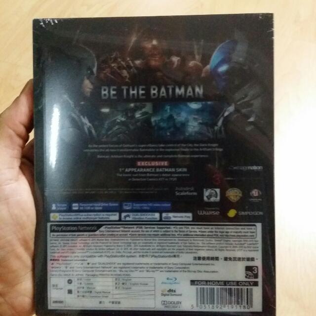 Batman Arkham Knight Sealed With All DLC Included., Hobbies & Toys ...
