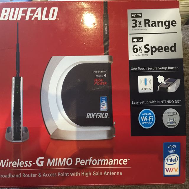 Buffalo High Speed Router, Computers & Tech, Parts & Accessories ...