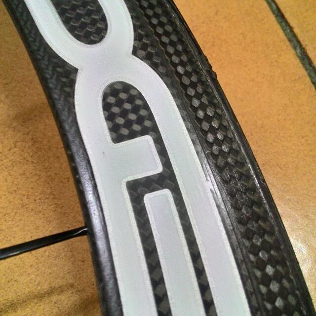 Price Reduced!!! EDGE Carbon TUBULAR wheelset 700C 38mm, Sports ...