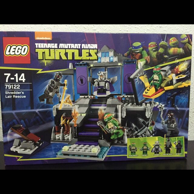 Lego 79122 TMNT Shredder's Lair Rescue, Hobbies & Toys, Toys & Games on ...