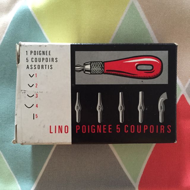 Lino Handle & 5 Cutters, Hobbies & Toys, Stationery & Craft, Craft ...