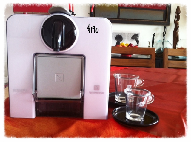 NESPRESSO "Le CUBE", TV & Home Appliances, Kitchen Appliances, Coffee ...