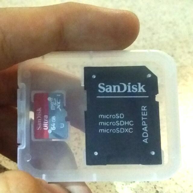 Sandisk Ultra 64GB, Computers & Tech, Parts & Accessories, Networking ...