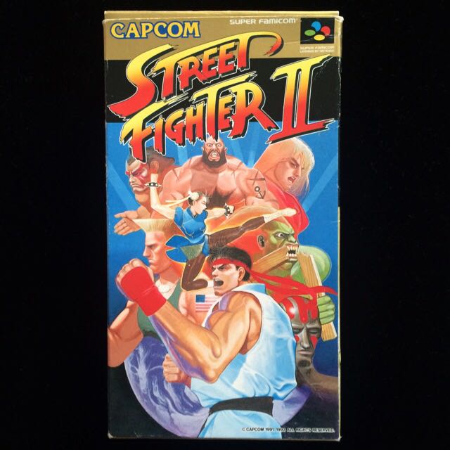 Super Famicom - Street Fighter 2 The World Warrior, Video Gaming, Video ...