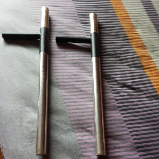 Katekyo Hitman REBORN Vongola Cloudguardian Hibari Kyoya 's Tonfas, Hobbies & Toys, Memorabilia ...