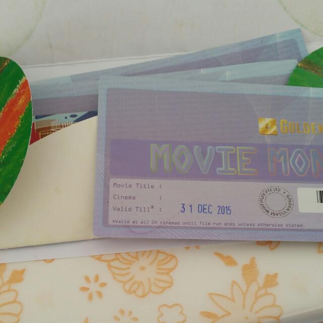 Golden Village Movie Tickets, Tickets & Vouchers, Event Tickets on ...