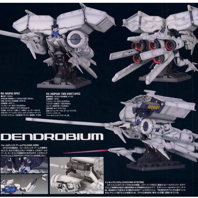 HGUC gundam GP-03 dendrobium orchis stamen 1/144 bandai, Hobbies & Toys ...