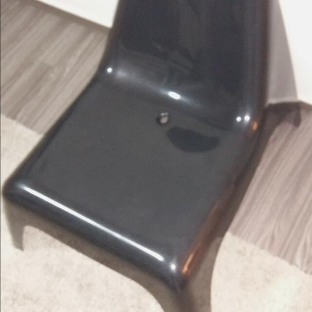 Ikea Ps Vago Black Plastic Chair Furniture And Home Living Furniture
