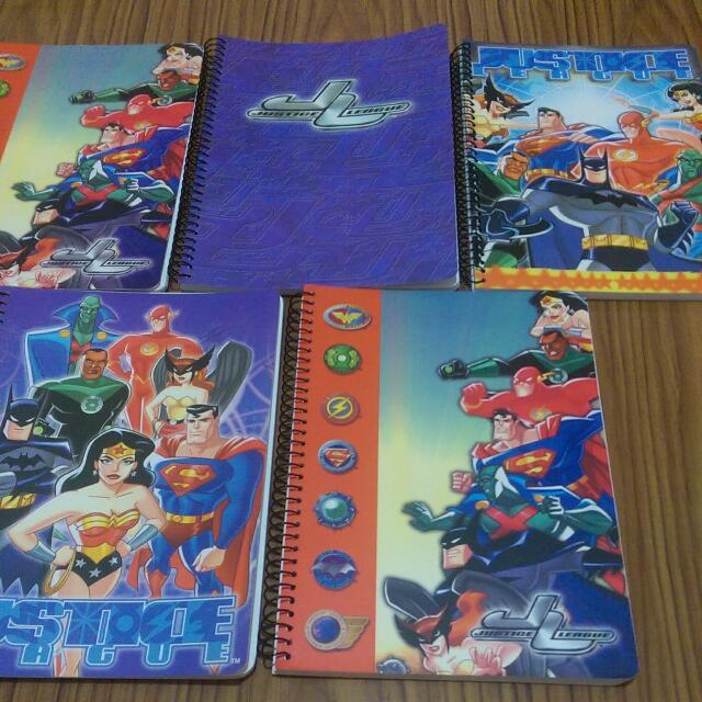 Justice League Notebooks, Hobbies & Toys, Stationery & Craft, Art ...