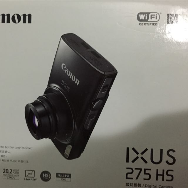 Brand New canon ixus 275 hs camera, Photography, Cameras on Carousell
