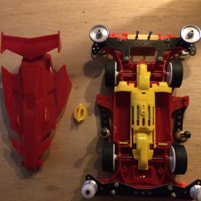 NEO FALCON MA-15 Red Special Modify Tamiya Mini 4wd, Hobbies & Toys ...