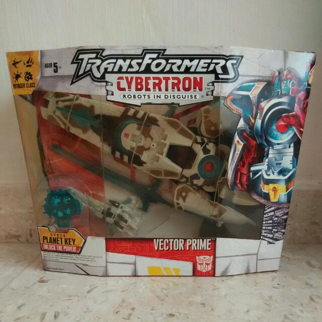 Transformers Cybertron Vector Prime, Hobbies & Toys, Toys & Games on ...