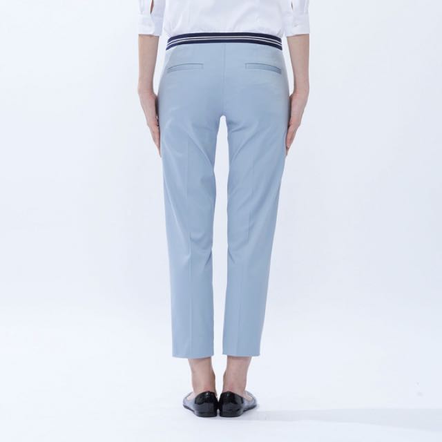 WOMEN Satin Ankle Length Pants, Women's Fashion, Bottoms, Other Bottoms ...