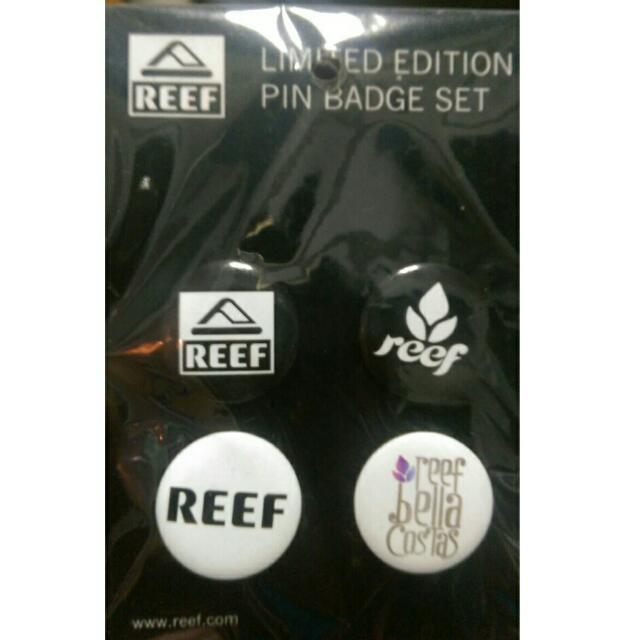 Limited Edition Reef Badges, Everything Else on Carousell