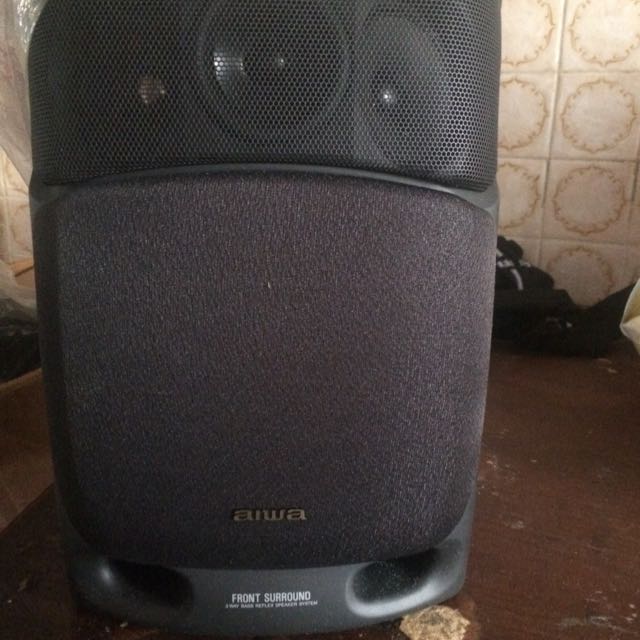 Aiwa Speakers. 2, Computers & Tech, Parts & Accessories, Networking on ...