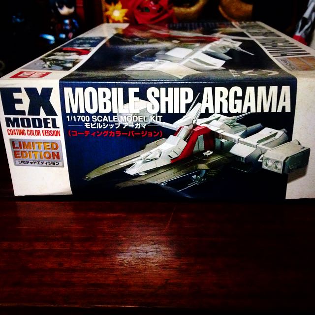 Limited Edition Gundam Mobile Ship Argama Model Kit, Hobbies & Toys ...