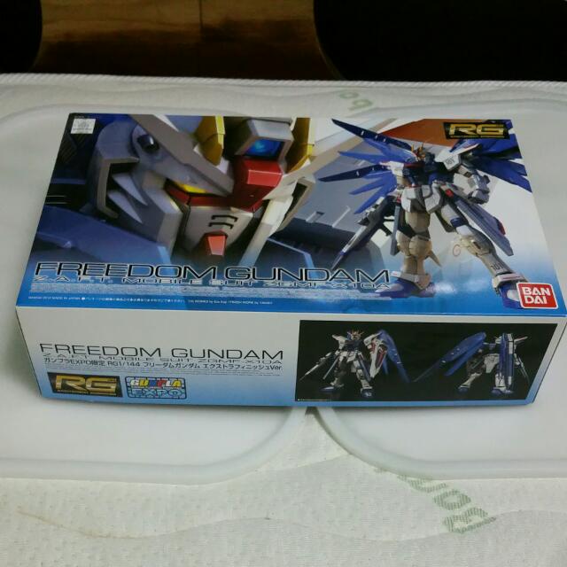 Limited Edition RG Freedom Gundam Extra Finish Ver., Hobbies & Toys ...