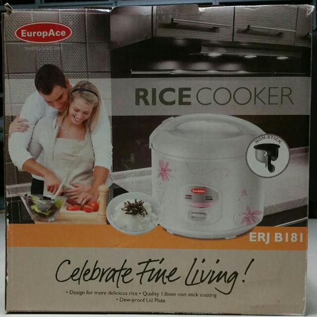 BNIB Europace Rice Cooker! $20, TV & Home Appliances, Kitchen ...