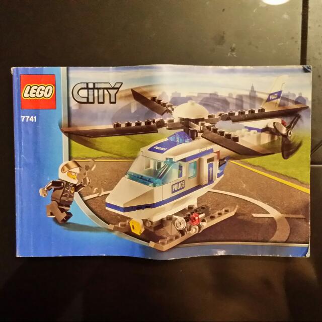 Lego City 7741 Police Helicopter, Hobbies & Toys, Toys & Games on Carousell