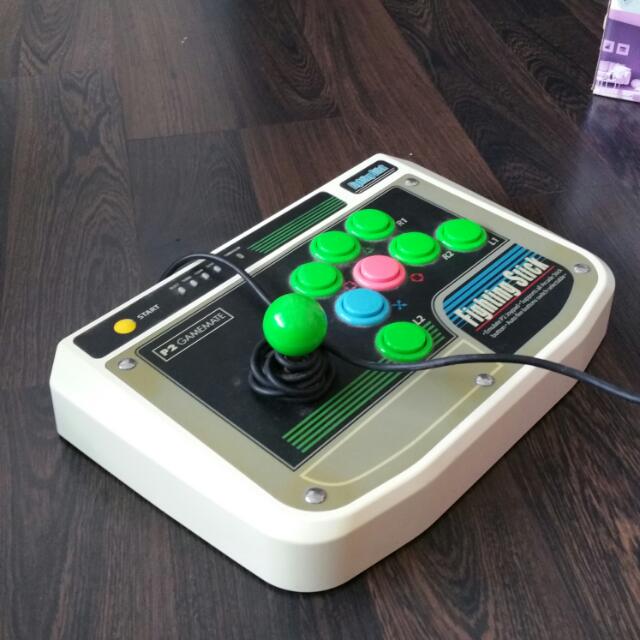 PS2 Fighting Stick Controller, Hobbies & Toys, Toys & Games on Carousell