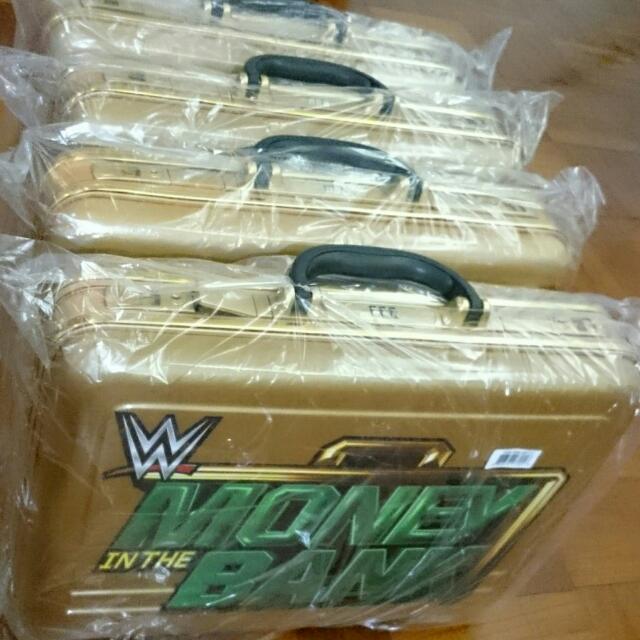 WWE Money In The Bank Briefcase, Hobbies & Toys, Toys & Games on Carousell