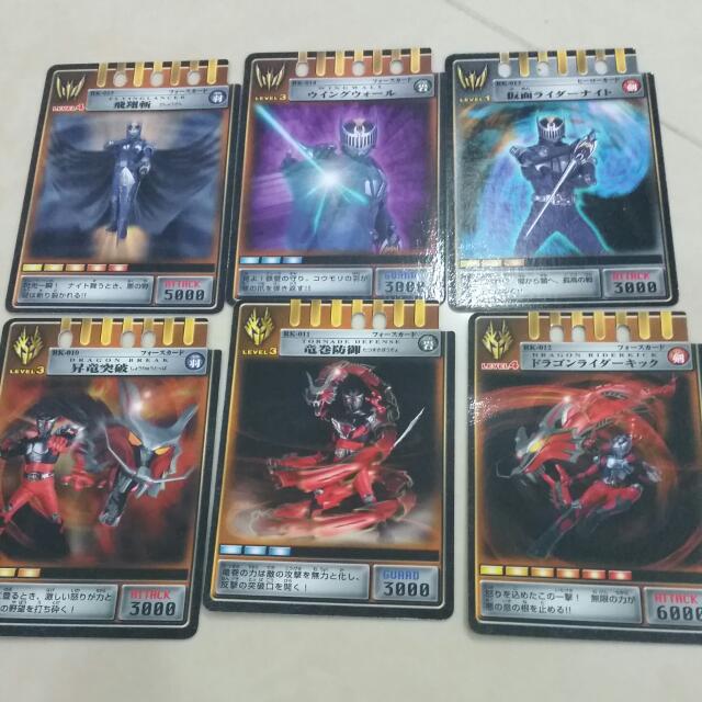 Kamen Rider Ryuki Advent Cards, Hobbies & Toys, Toys & Games on Carousell
