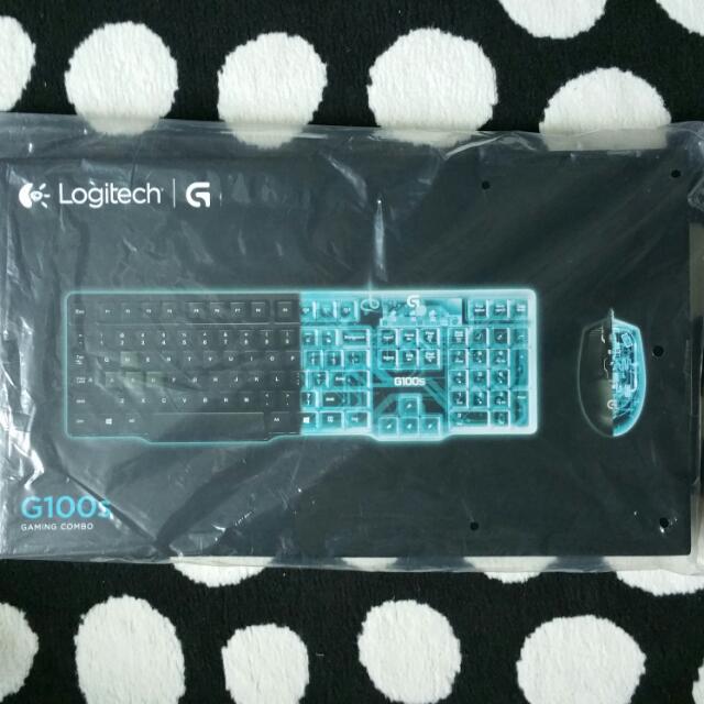 Logitech G100 Gaming Combo Mouse & Keyboard, Hobbies & Toys, Toys ...