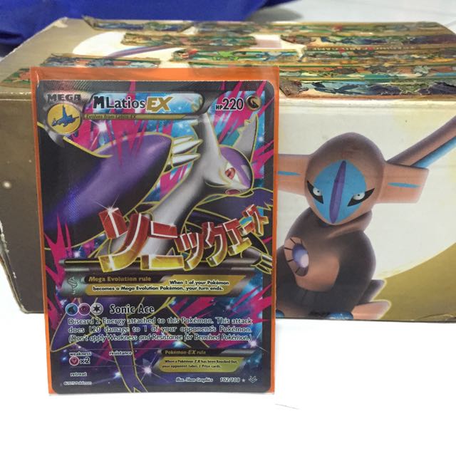 Pokemon TCG Mega Latios EX Full Art, Hobbies & Toys, Toys & Games on ...