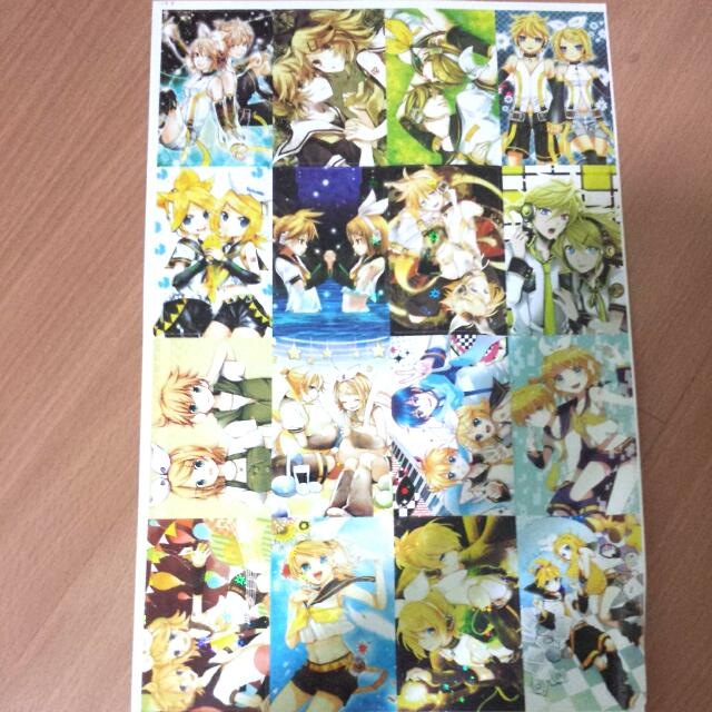Vocaloid Kagamine Rin Len Ez-link Card Sticker, Hobbies & Toys ...