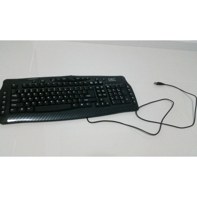 Cyber Snipa Gaming Keyboard, Computers & Tech, Parts & Accessories ...