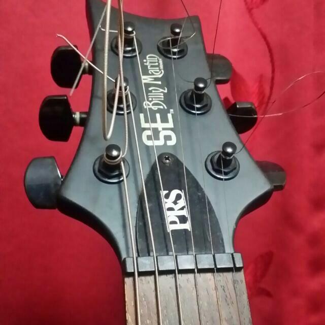 *RARE* PRS Billy Martin SE Electric Guitar, Hobbies & Toys, Music ...