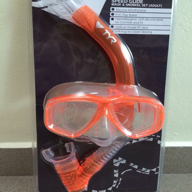 Snorkel set, Sports Equipment, Sports & Games, Water Sports on Carousell