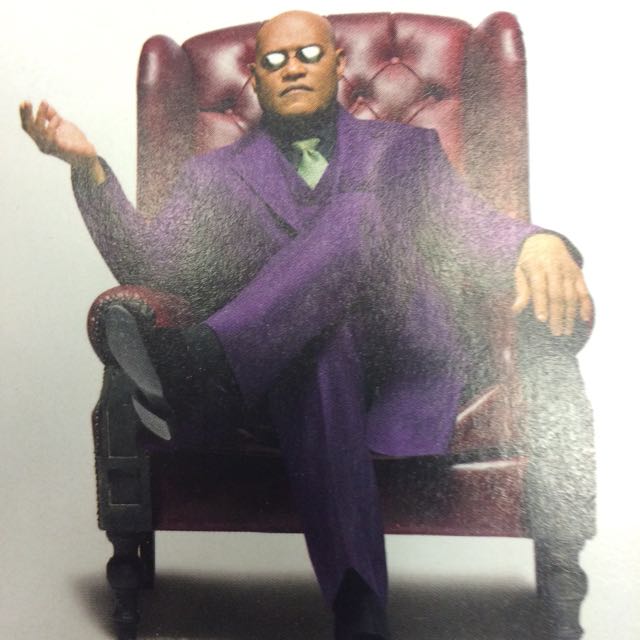 The Matrix Morpheus in Chair Series 2 McFarlane Toys, Hobbies & Toys ...